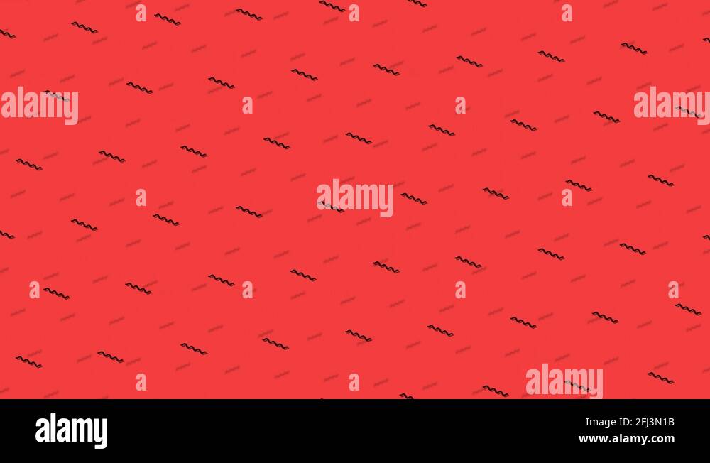 abstract modern wiggle line background loop red and black Stock Video ...