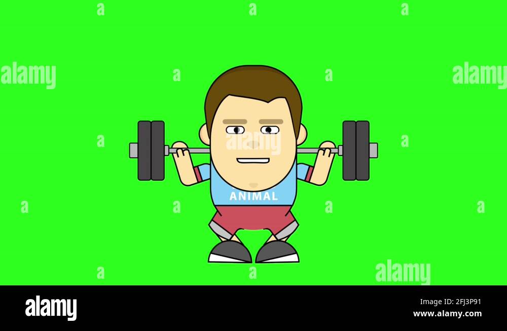 How to draw cartoon muscles Stock Videos & Footage - HD and 4K Video ...