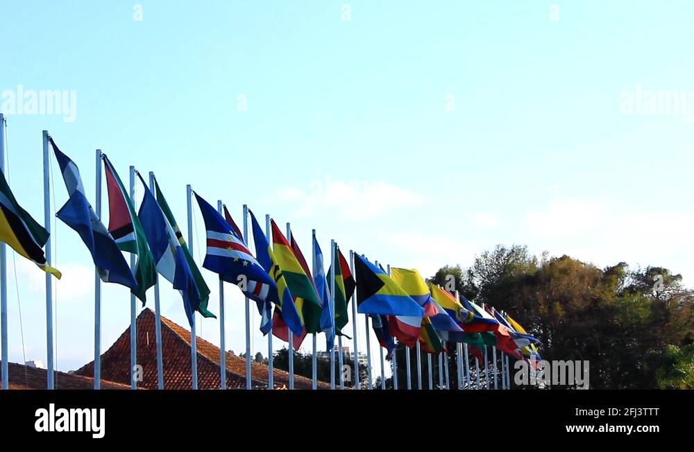 Commonwealth flags colors Stock Videos & Footage - HD and 4K Video ...