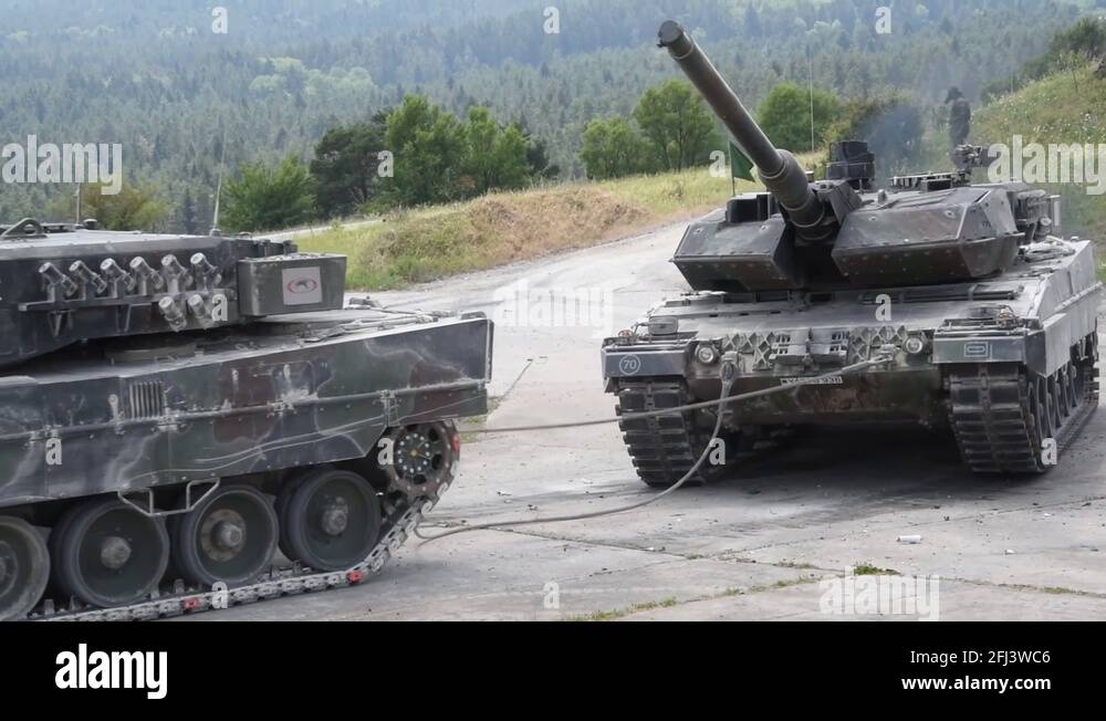 German soldiers assigned to the 3rd Panzer Battalion - 2018 Stock Video ...