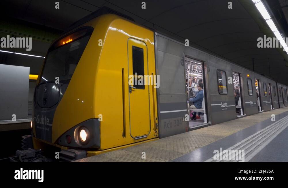 Subte subway metro people buenos aires Stock Videos & Footage - HD and ...