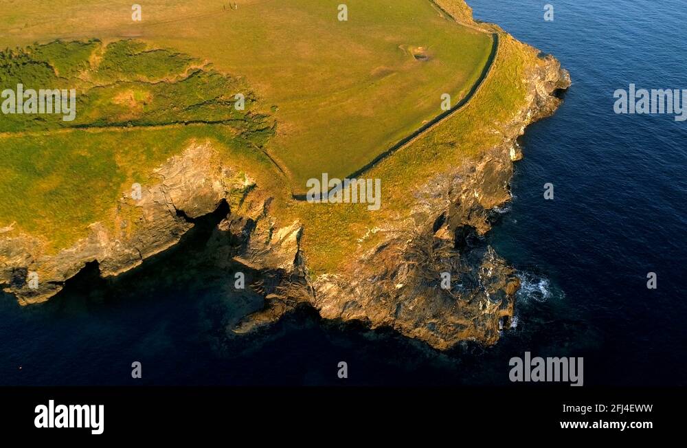 Beautiful headland cornwall Stock Videos & Footage - HD and 4K Video ...