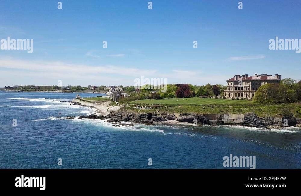 Newport rhode island cliff walk Stock Videos & Footage - HD and 4K ...