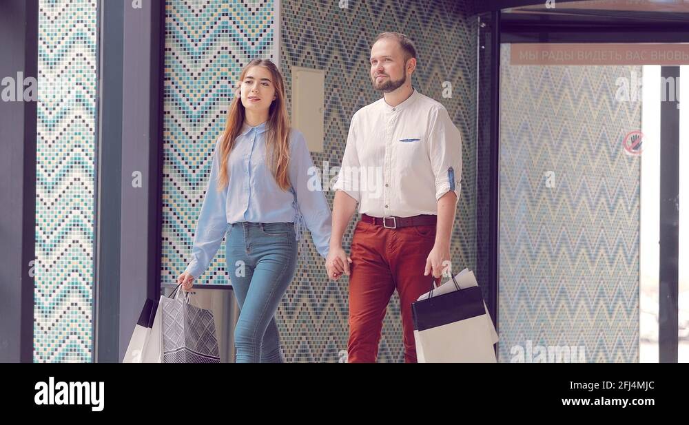 Shopper entering mall Stock Videos & Footage - HD and 4K Video Clips ...