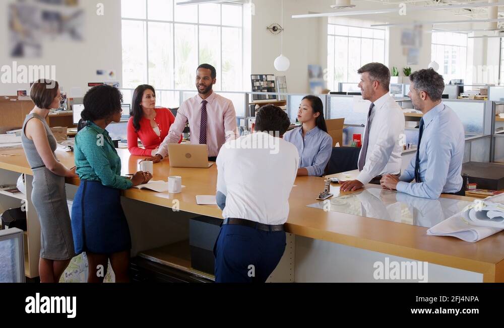 Standing at a meeting Stock Videos & Footage - HD and 4K Video Clips ...