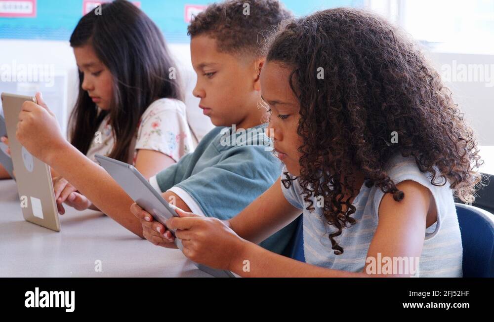 Using a touch screen in school Stock Videos & Footage - HD and 4K Video ...