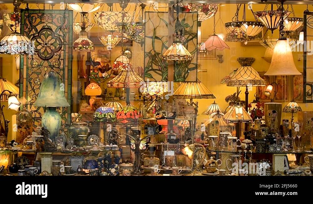 Stained glass lamps Stock Videos & Footage - HD and 4K Video Clips - Alamy
