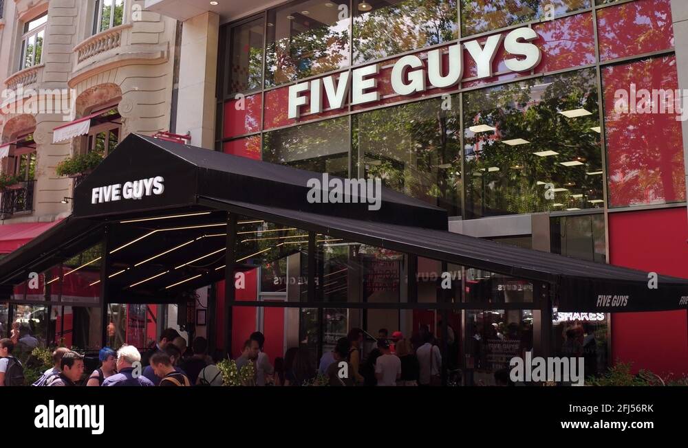 Five guys burgers and fries Stock Videos & Footage - HD and 4K Video ...