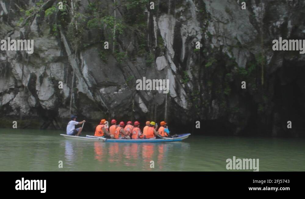 Philippines puerto princesa subterranean river palawan cave Stock ...