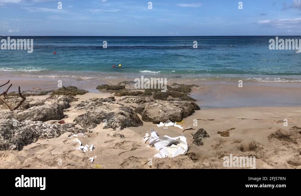 Plastic waste washed up on the beach Stock Videos & Footage - HD and 4K ...