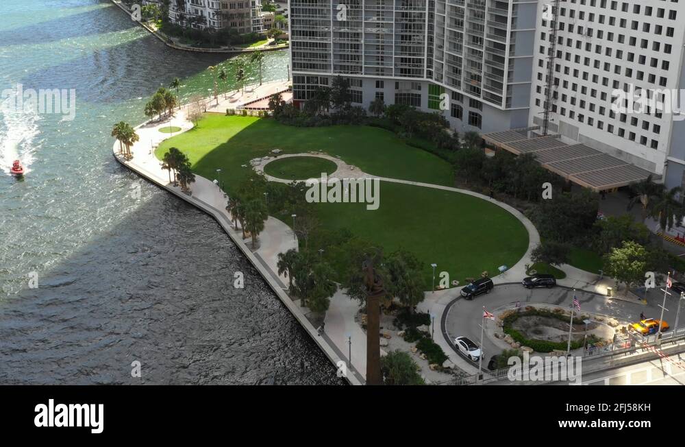 Miami circle national historic landmark Stock Videos & Footage - HD and ...