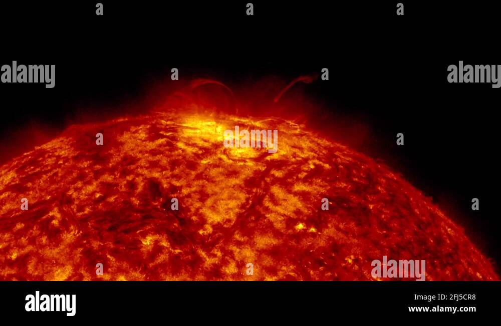 NASA's SDO captures the sun in different wavelengths - 2015 Stock Video ...
