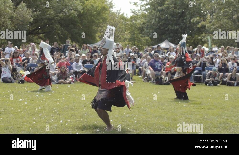 Indigenous people traditional costumes dancing Stock Videos & Footage ...