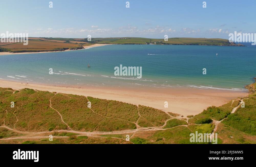 Daymer bay beach near trebetherick Stock Videos & Footage - HD and 4K ...