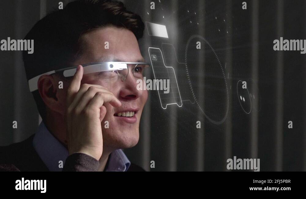 Augmented reality eyeglasses Stock Videos & Footage - HD and 4K Video ...