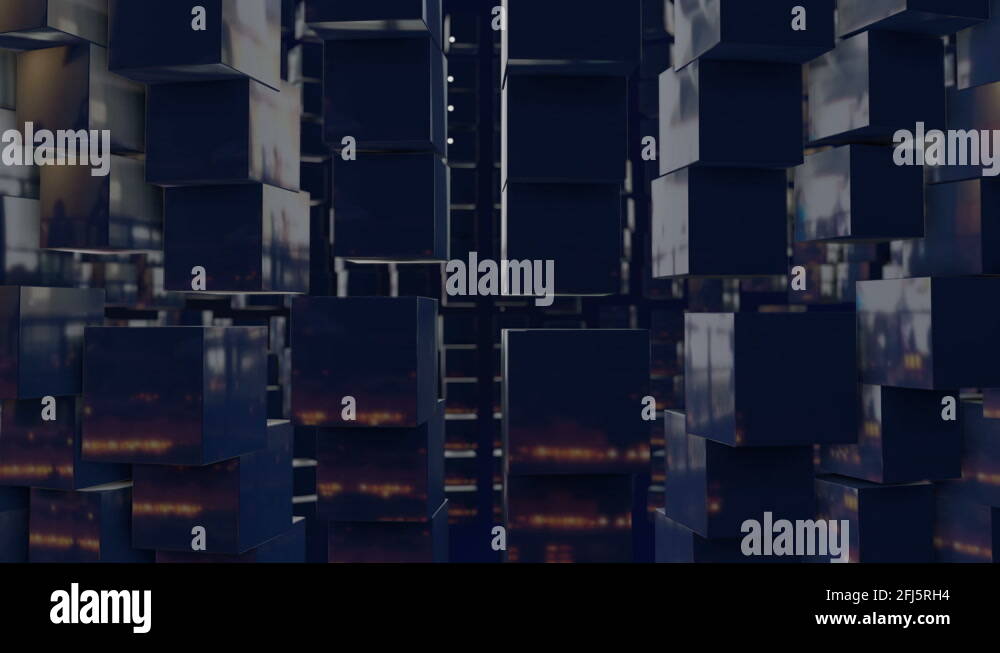 motion graphics 3d looped animation as background in 4k with simple ...