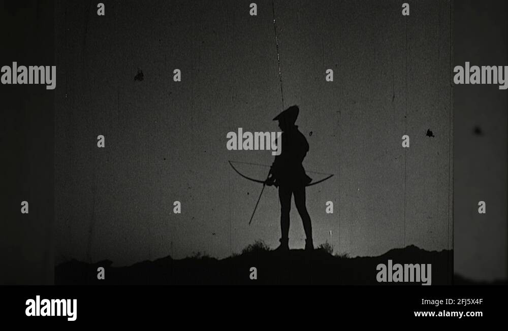 1950s Robin Hood Archery Archer Bow Arrow Target Shoots Arrow Vintage ...