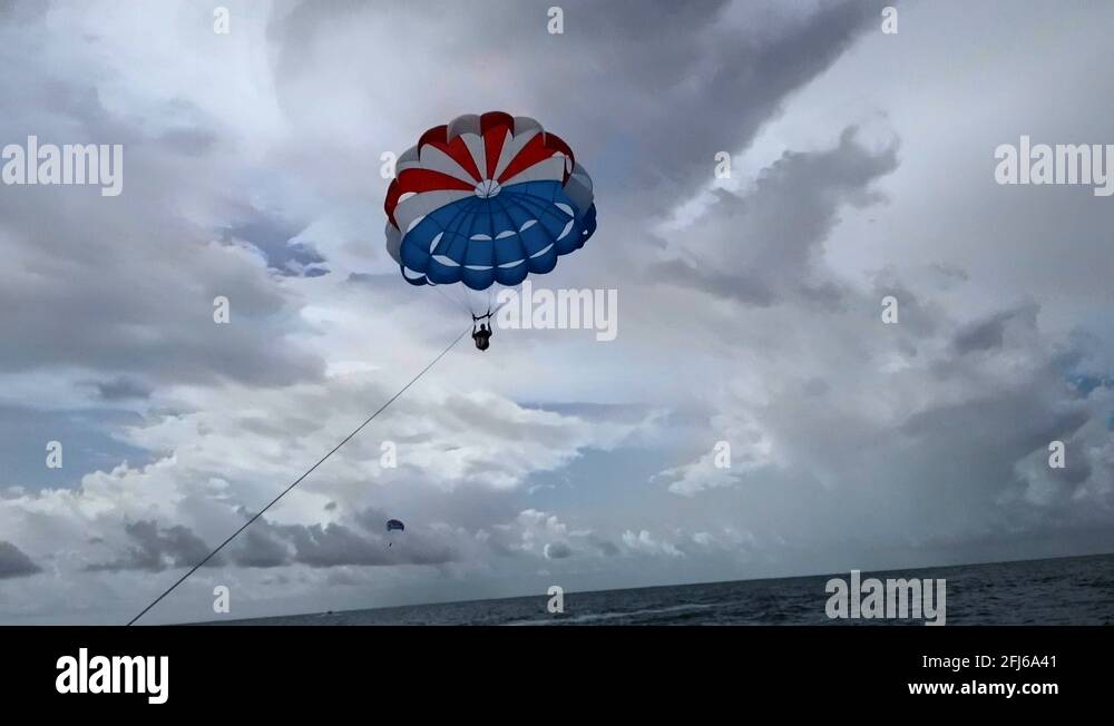 Blue and white parachute Stock Videos & Footage - HD and 4K Video Clips ...
