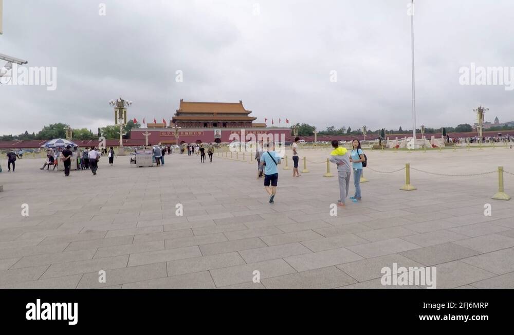 Tiananmen square tourist attraction Stock Videos & Footage - HD and 4K ...