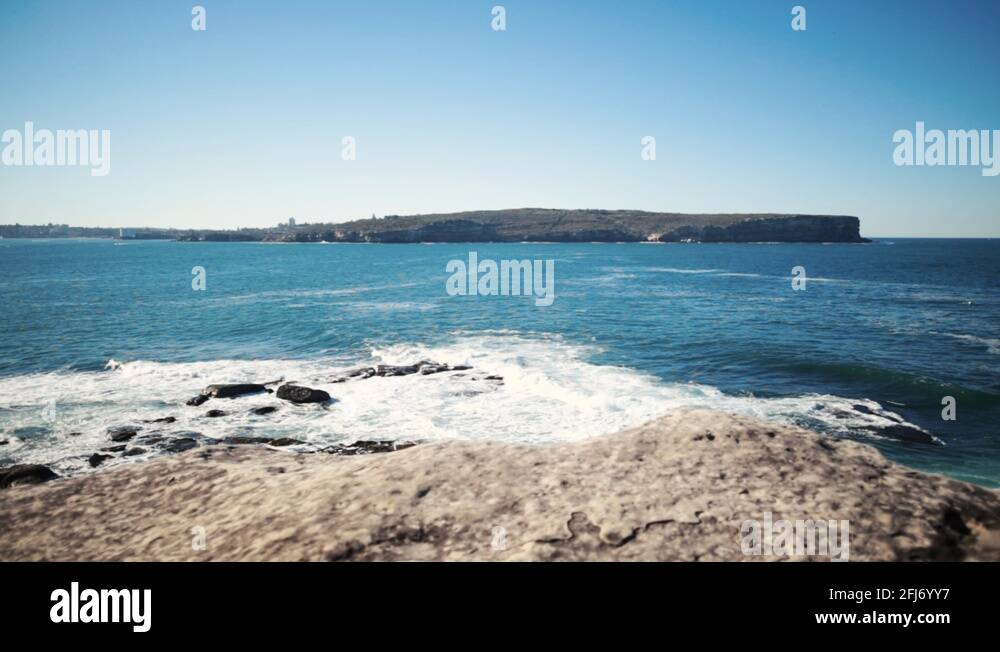 Manly View North Head Watsons Bay NSW Australia cliffs water ocean ...