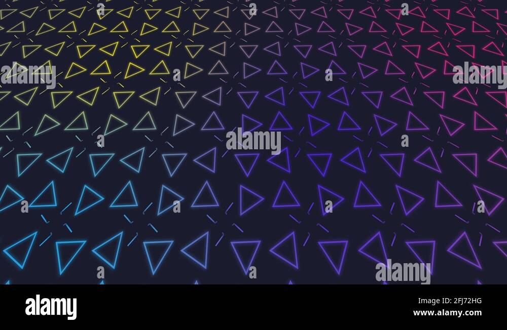 Triangles repeating pattern Stock Videos & Footage - HD and 4K Video ...