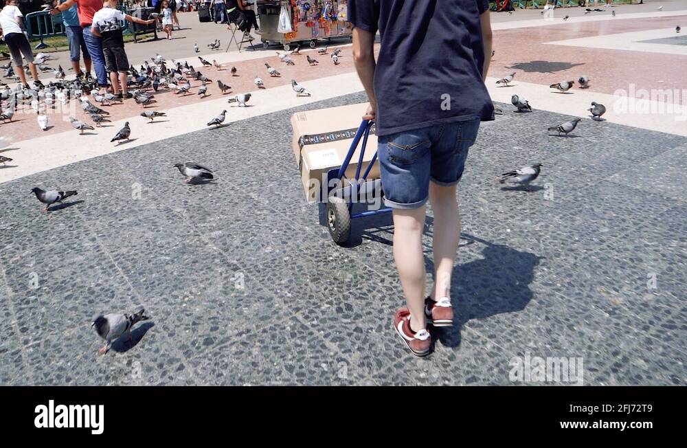 An amazon delivery man Stock Videos & Footage - HD and 4K Video Clips ...