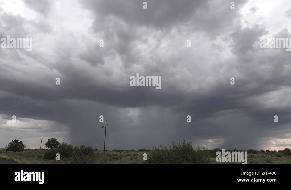 Thunderstorm over desert usa Stock Videos & Footage - HD and 4K Video ...