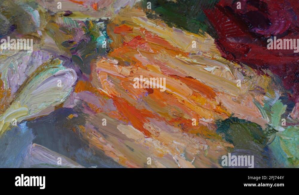 Oil painting texture Stock Videos & Footage - HD and 4K Video Clips - Alamy
