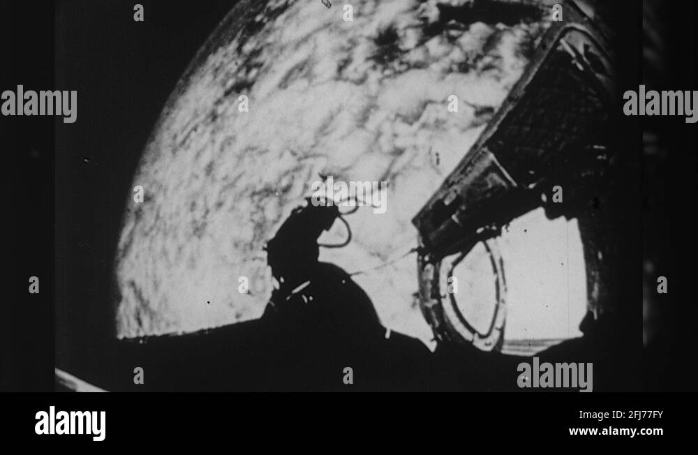 1960s NASA USA Gemini 4 Spacewalk Space Program Astronaut Vintage Old ...