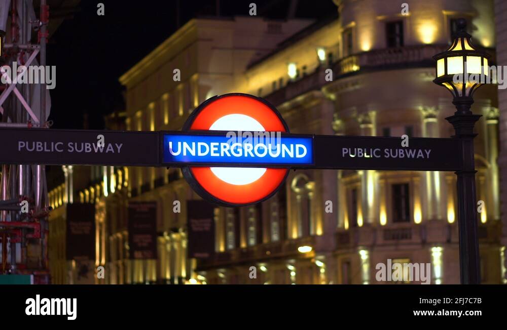London underground station sign Stock Videos & Footage - HD and 4K ...