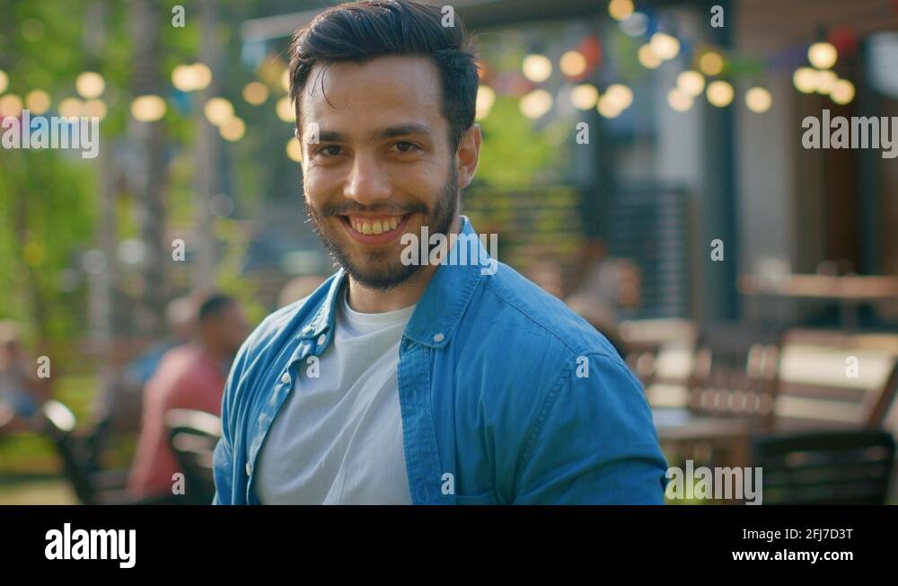 Portrait smiling muscular man Stock Videos & Footage - HD and 4K Video ...