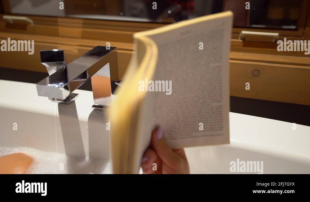 Reading a book in the bath Stock Videos & Footage - HD and 4K Video ...