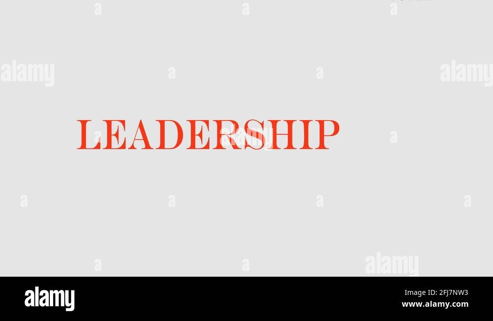 Leadership teamwork word cloud concept Stock Videos & Footage - HD and ...