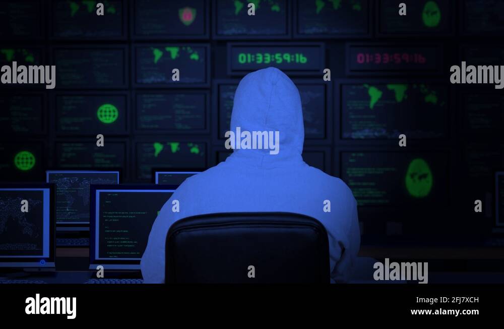 Hacker working on computer Stock Videos & Footage - HD and 4K Video ...