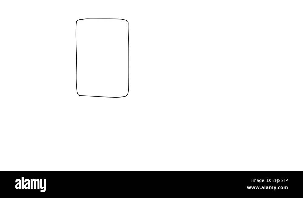 Animated drawing of soccer hand holding yellow penalty warning caution ...