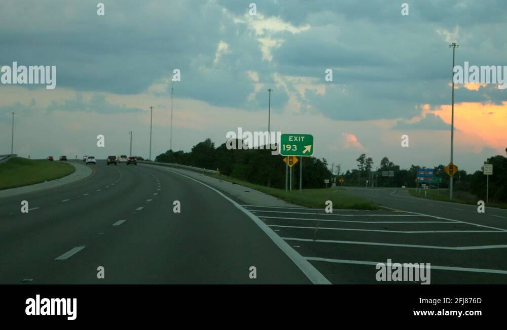 Exit sign highway Stock Videos & Footage - HD and 4K Video Clips - Alamy