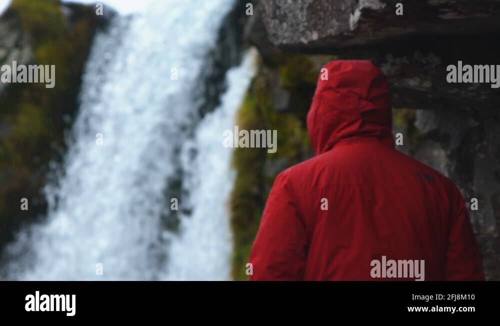 Man watching waterfall Stock Videos & Footage - HD and 4K Video Clips ...
