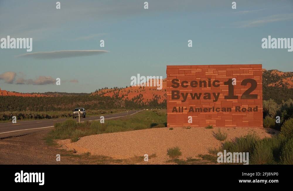 Scenic byway road sign Stock Videos & Footage - HD and 4K Video Clips ...