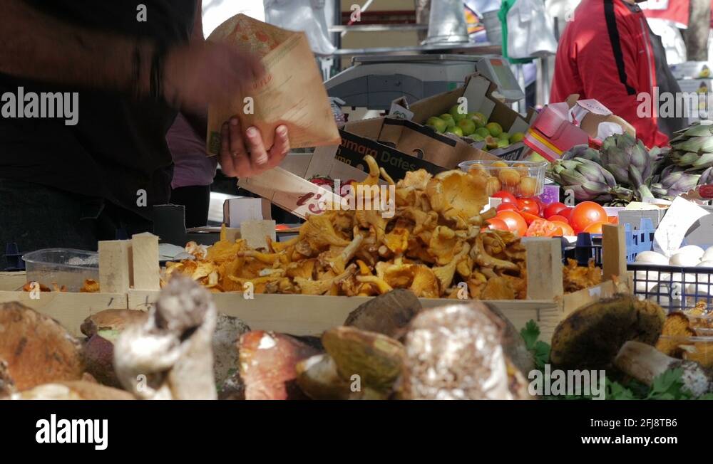 Mushroom market stall Stock Videos & Footage - HD and 4K Video Clips ...