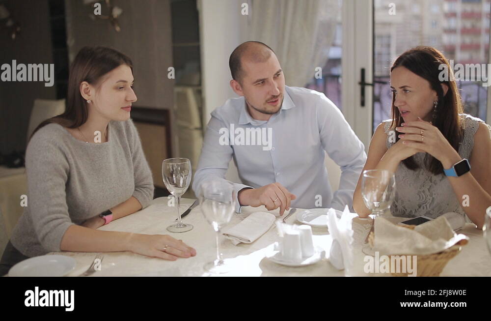 Waiting for friends in restaurant Stock Videos & Footage - HD and 4K ...