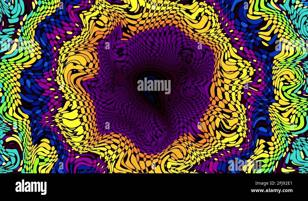 Psychedelic moving background Stock Video Footage - Alamy