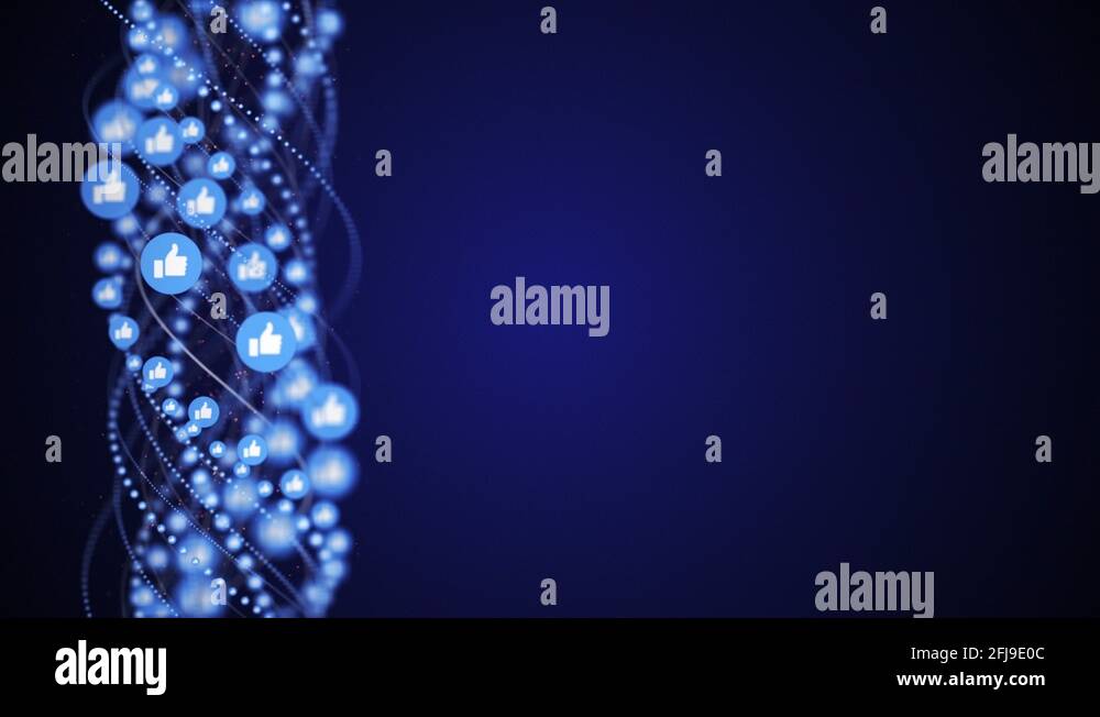 Facebook LIKE EMOJI Animation, Emoticons, Rendering, Background, Loop ...