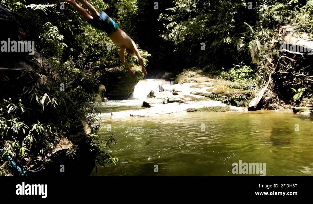 Man diving into pond Stock Videos & Footage - HD and 4K Video Clips - Alamy
