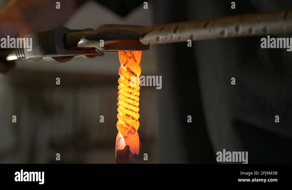 Red Hot Metal Rod