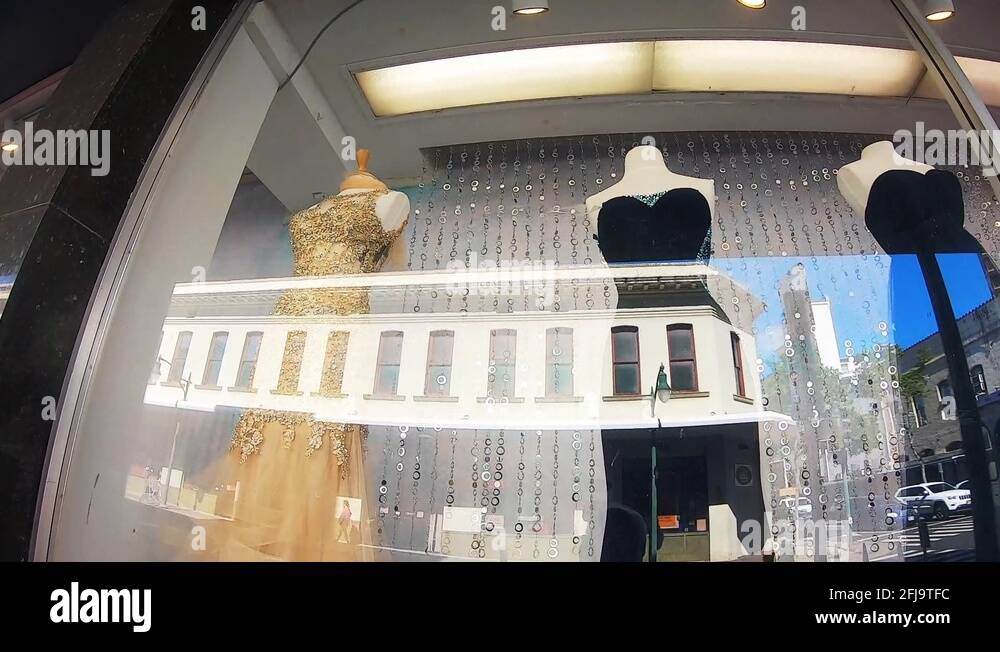 Store window display display dress window Stock Videos & Footage - HD ...