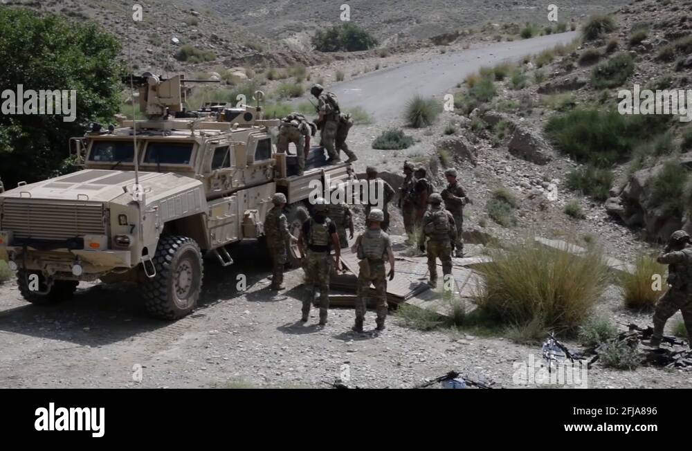 US and Afghan Special Operations Forces during Clearing Operations ...