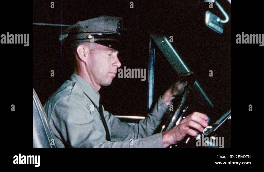 1960s police car interior Stock Videos & Footage - HD and 4K Video ...