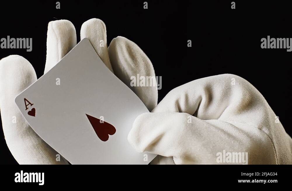 Poker card ace hand Stock Videos & Footage - HD and 4K Video Clips - Alamy