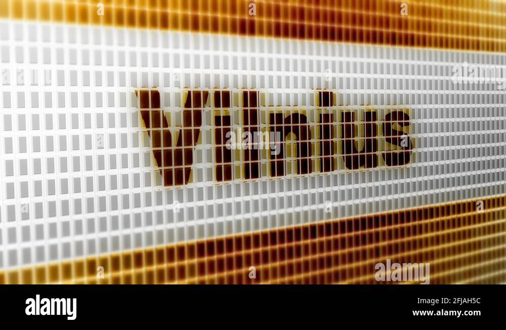 "Vilnius" on the Screen. 4K Resolution. Encoder Prores 4444. Looping ...