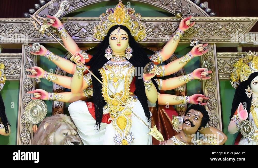 Goddess durga face Stock Videos & Footage - HD and 4K Video Clips - Alamy